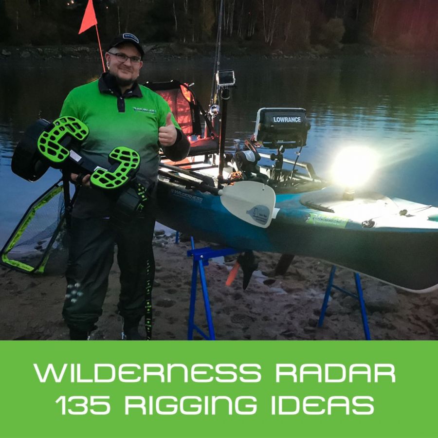 Kayak Review & Rigging Ideas : Wilderness Radar 135 | RAILBLAZA Canada