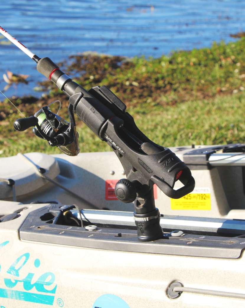 Rod Holder II with MiniPort TracMount | RAILBLAZA Canada